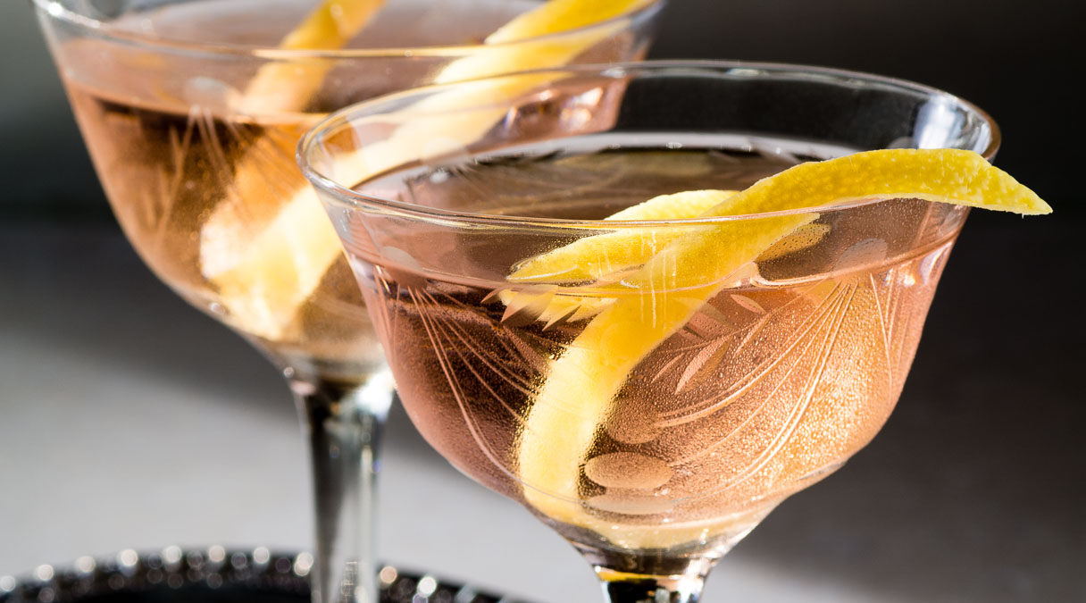 A Martini with Something In It — The Merry Widow Cocktail – Cold Glass